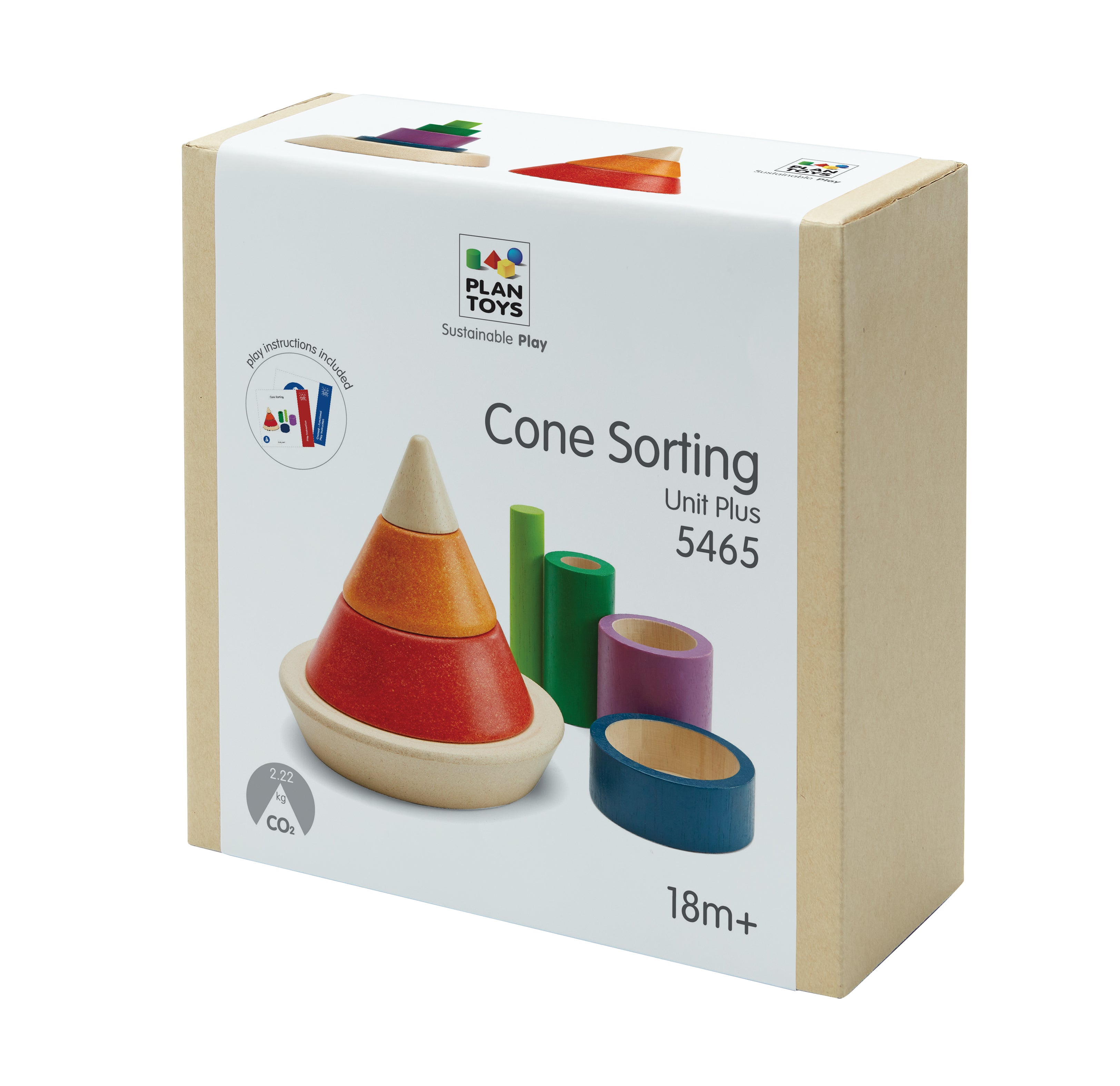 CONE SORTING ROCKET – Plan Toys México